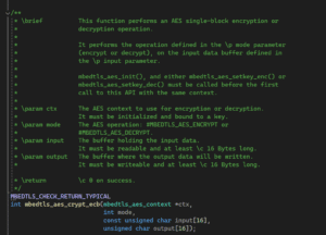 Integrating MbedTLS by Example - Thyrasec